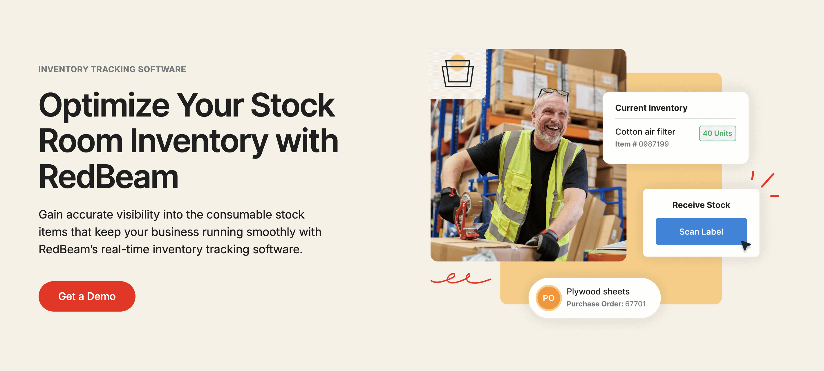Inventory Tracking Software | RedBeam SaaS Solution